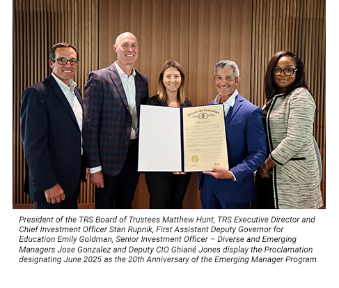 Summer 2025 - Topics & Report Newsletter | Teachers' Retirement System ...